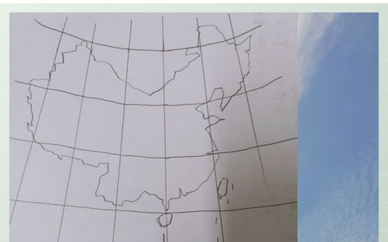 【板画技能】如何画一幅比例合适的中国地图