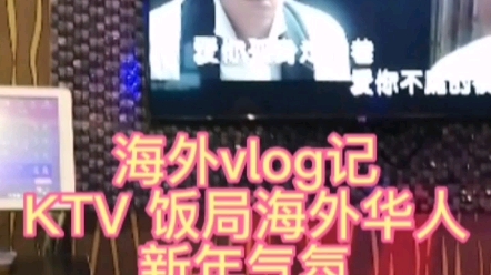 海外欧洲vlog旅行记 塞尔维亚华人KTV 中餐馆聚会v