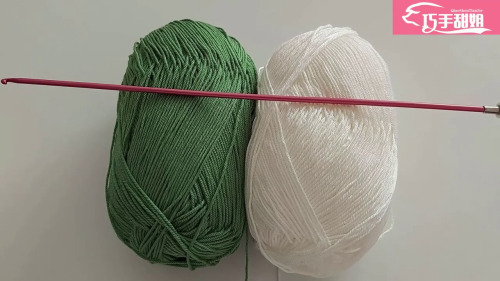 教你一个实用的钩针换线方法,超级简单,轻松编织想要的样式