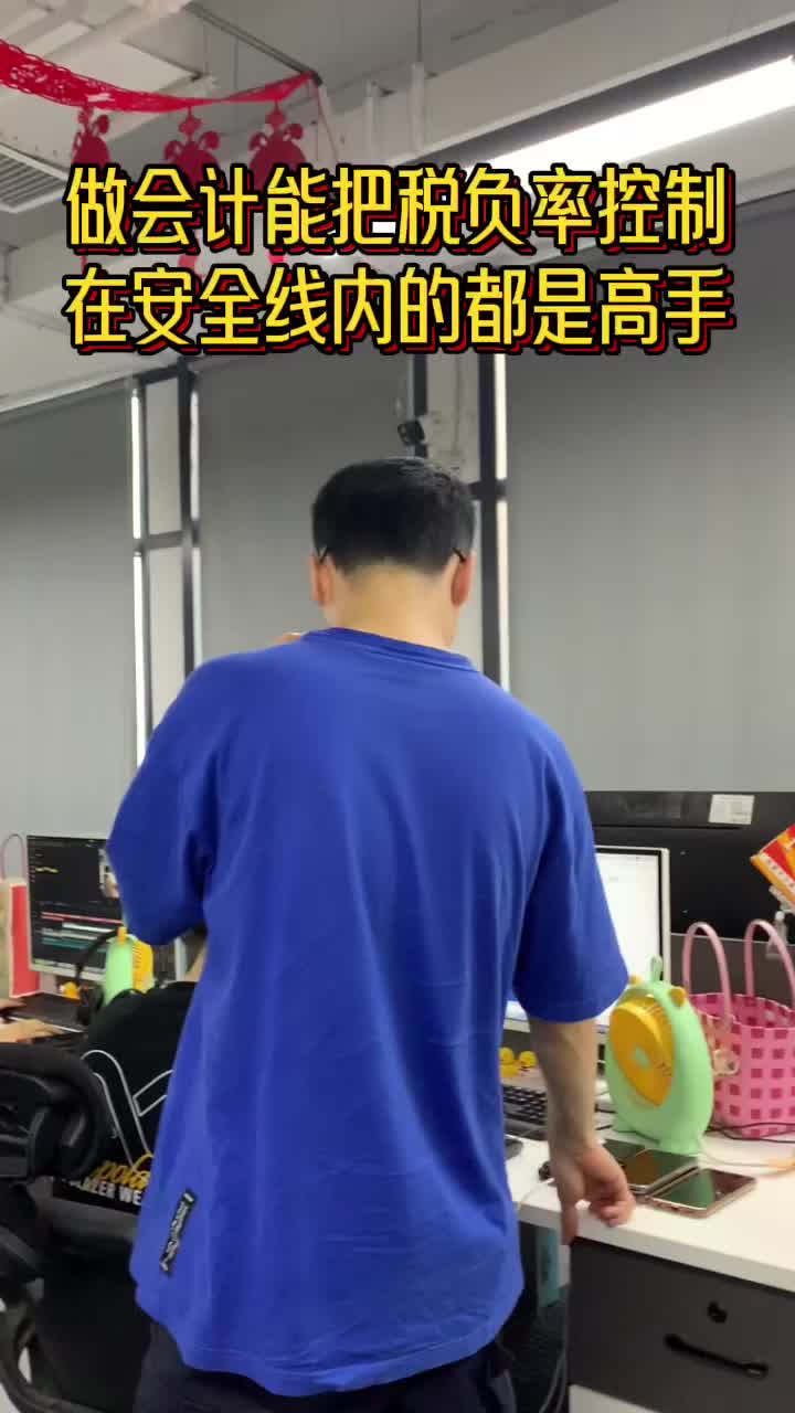 做会计能把税负率控制在安全线内的都是高手