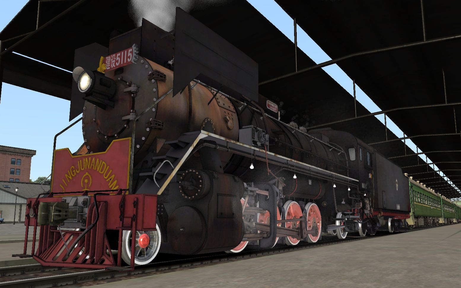 模拟火车2020:马蹄弯铁路