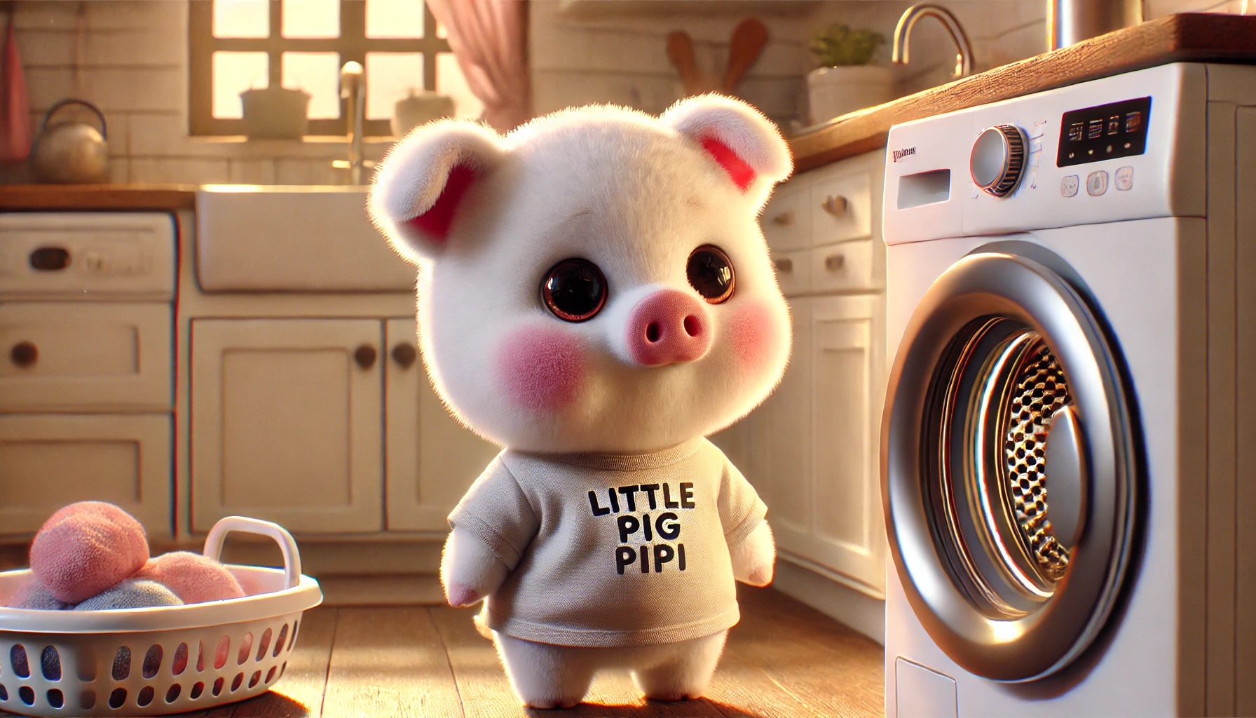 儿童睡前故事:《如何正确地使用洗衣机》