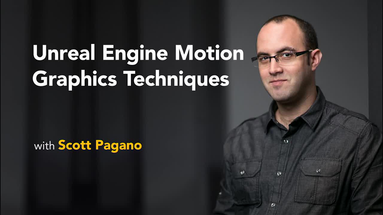 [英文无字幕] UE4 - Unreal Engine Motion Graphics Techniques