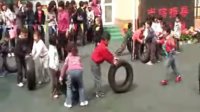 走进童心世界幼儿教育活动评选 体育课《车轮滚滚》
