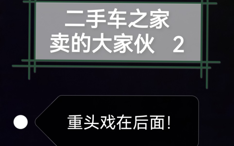 二手车之家卖的大家伙(2)