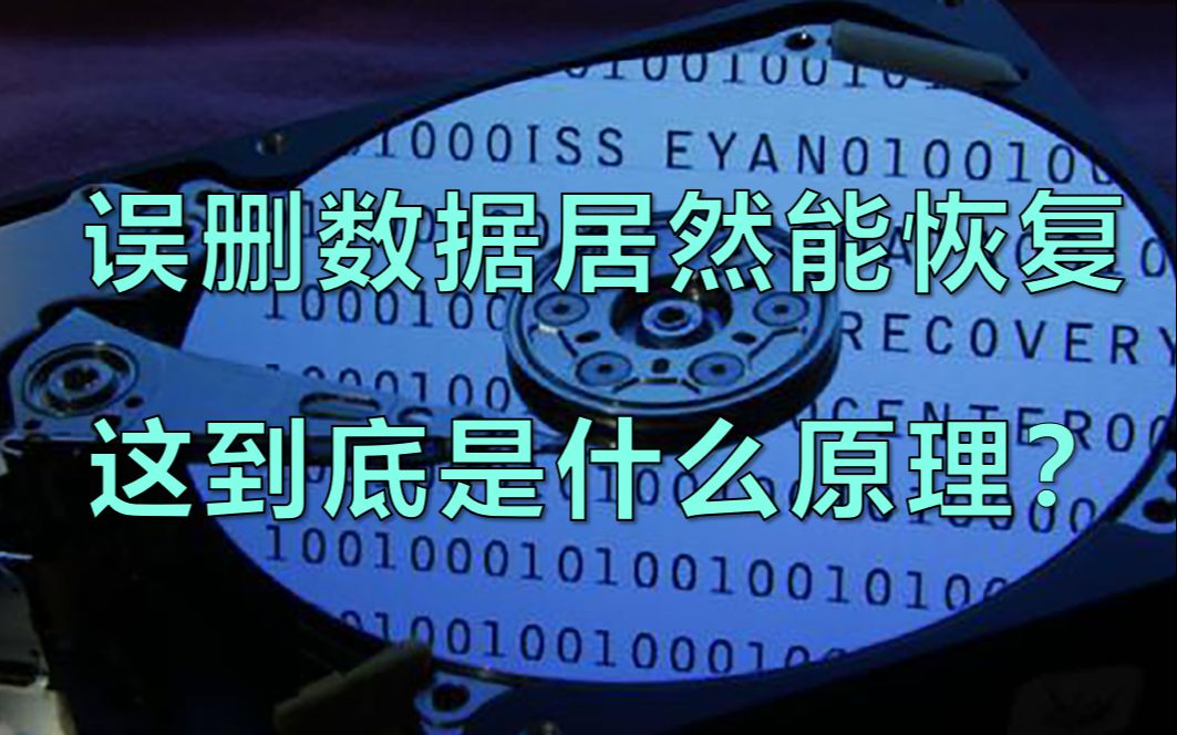 ...文件后居然还能恢复?详解磁盘数据恢复原理与固态硬盘TRIM回收指令