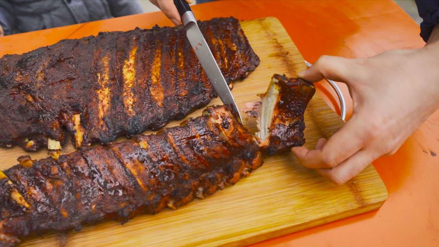 221元买西班牙伊比利亚猪肋排,和国产猪肋排一起烤,有区别吗