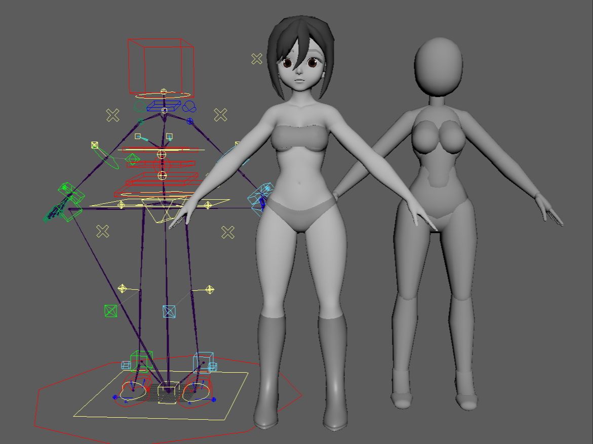 Maya插件001:Mgear绑定系统初步尝试