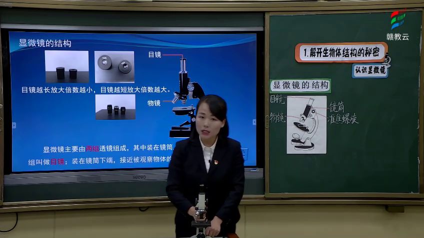 五年级科学湘教版《解开生物体结构的秘密》