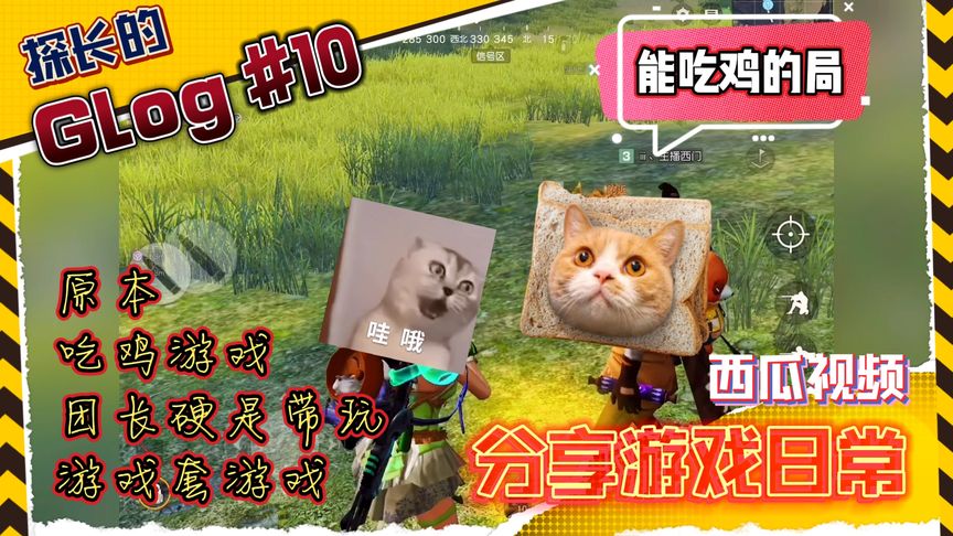 荒野行动手游 兵团吃鸡局 团长带玩游戏套游戏 能吃鸡的局 是咋啦
