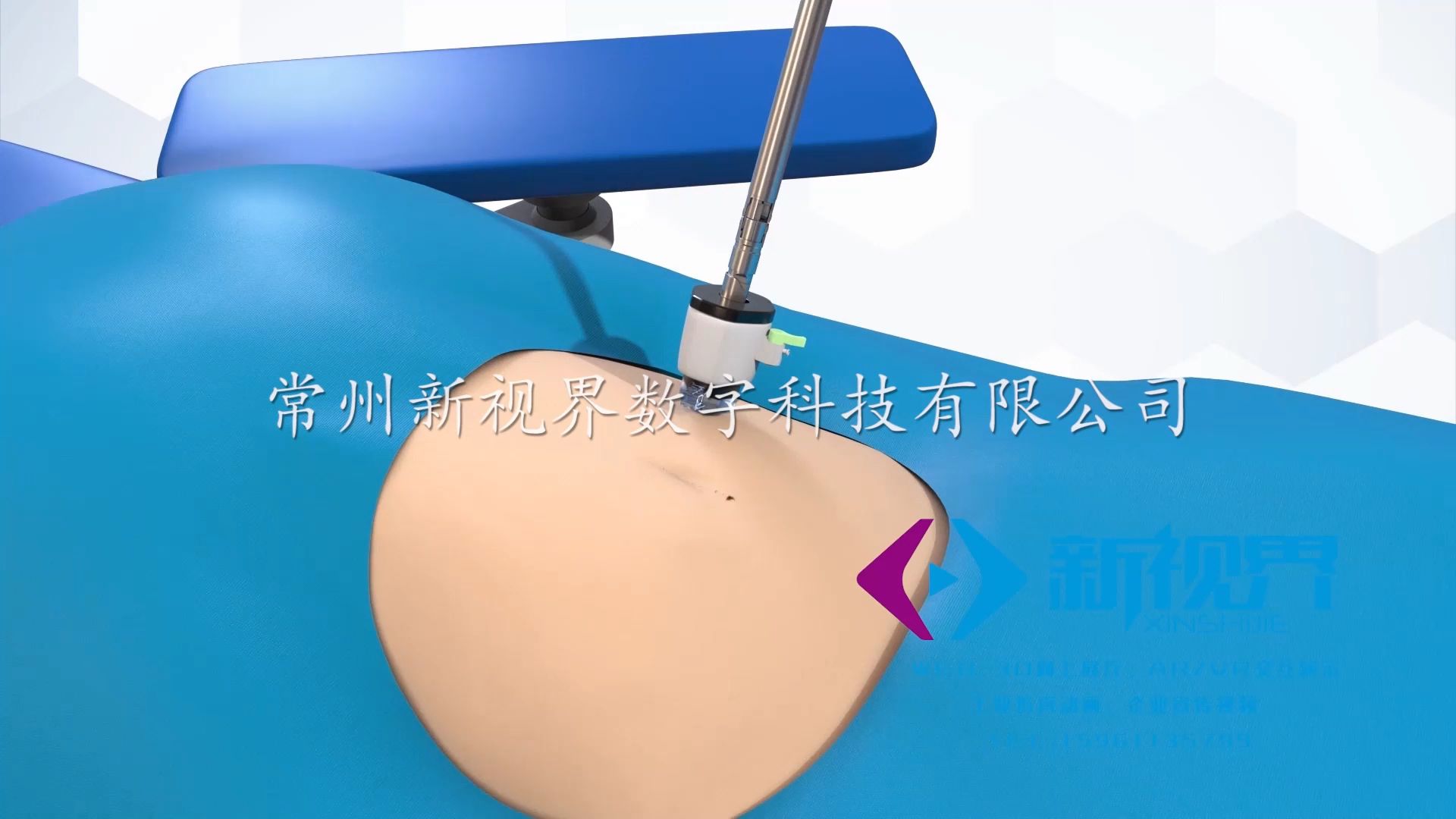苏州机械三维动画/产品动画/一次性腔镜吻合器动画演示