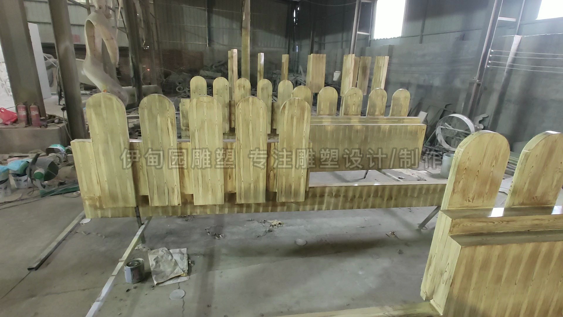 不锈钢雕塑定制厂家制作车间实拍