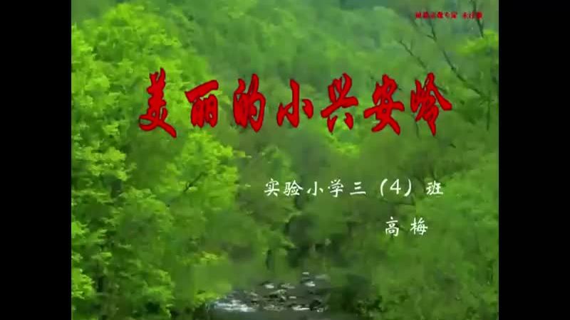 部编版小学语文优质课 美丽的小兴安岭 教学实录(三上)