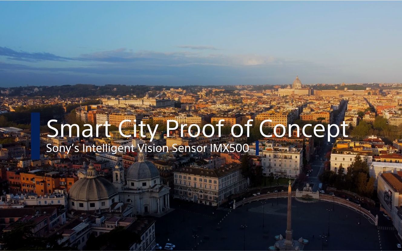 【索尼半导体】智能视觉传感器IMX500赋能智慧城市,概念验证短片来啦!