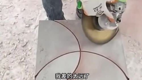 角磨机玩了30年,今天终于见识了什么叫民间大神!这操作太绝了!