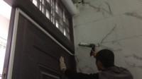 楼宇对讲系统中大门电控锁的线路处理