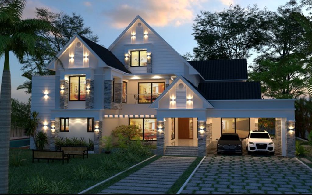 【SketchUp】在Sketchup中使用Vray 5学习建筑可视化(中英双字)