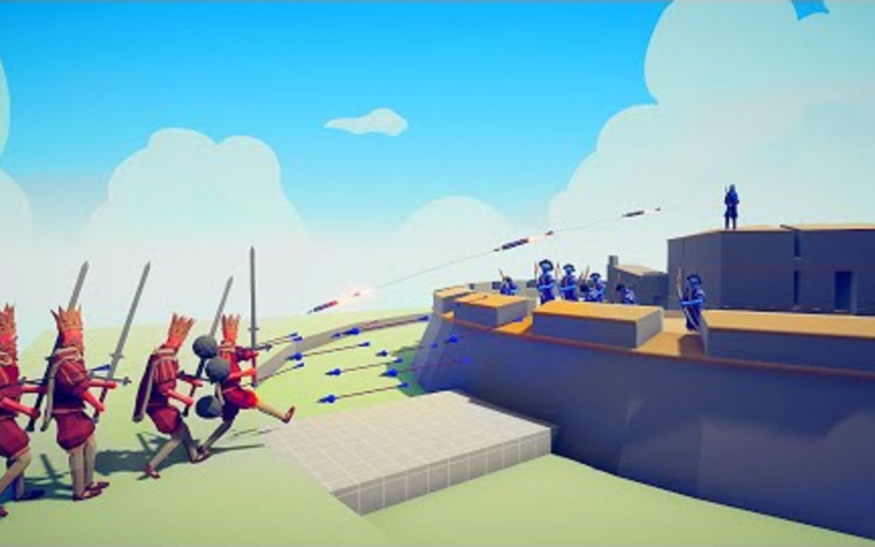 全面战争模拟器:奇怪模组鬼畜对决,堡垒围攻!