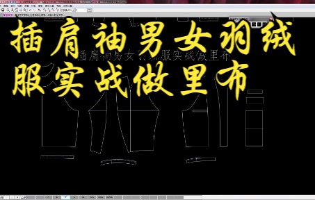插肩袖男女羽绒服实战做里布