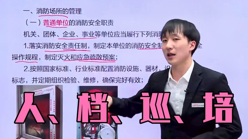第三章 安全生产的单行法律 第二节 中华人民共和国消防法01