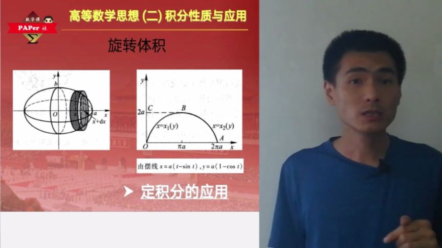 高等数学思想 (7) 定积分应用