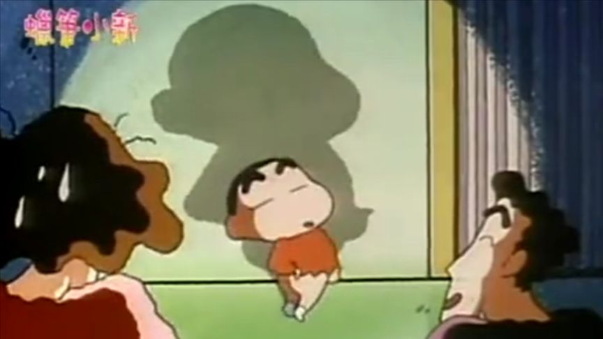 蜡笔小新:为了地震演练跳了一支久违的大象舞!