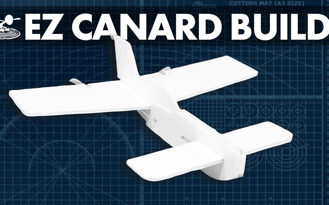 Flitetest 2020全新入门自制系列 第一弹 EZ CANARD 制作教程