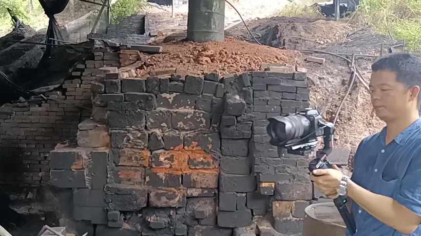 #婺源徽墨文化 #婺源徽墨 #烟煤窑#松烟墨制作