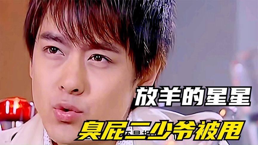 no1,回顾经典放羊的星星,这个富豪臭屁二少爷一出场就被分手