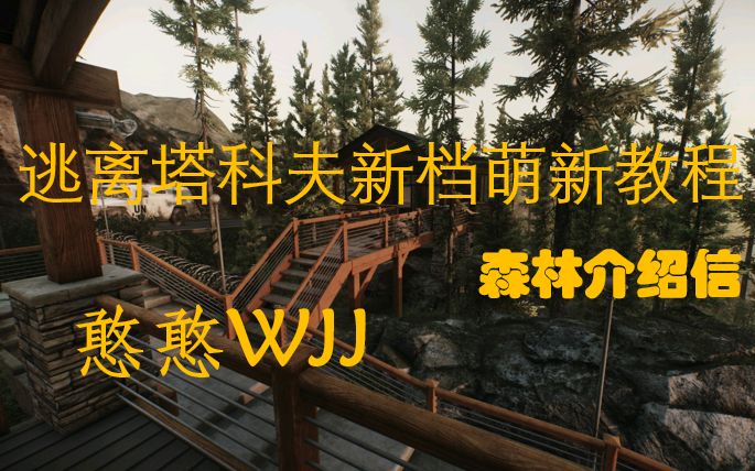 逃离塔科夫:新档新手任务介绍信森林地图详细解析_哔哩哔哩bilibili_...
