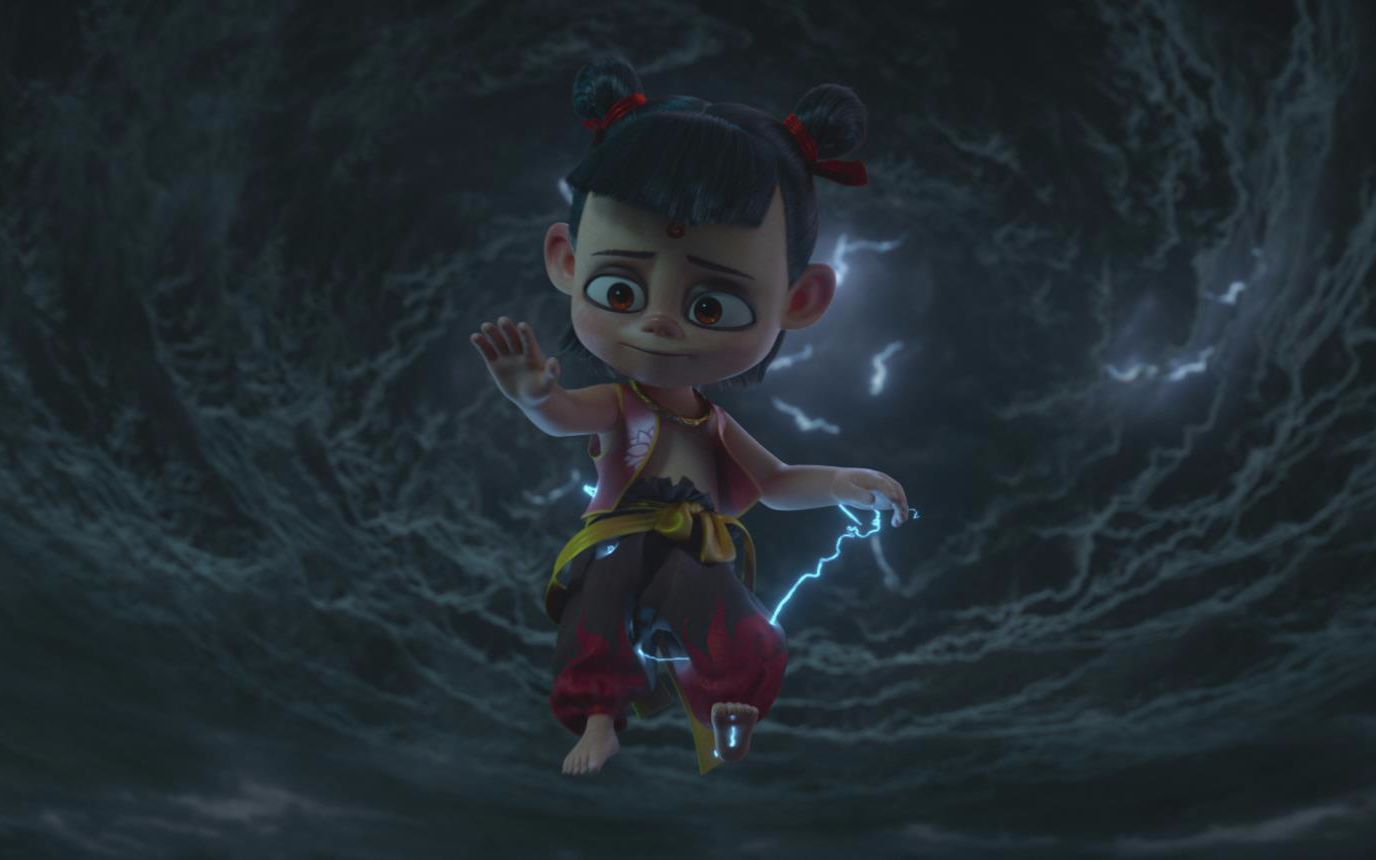 《哪吒之魔童降世》3D动画,哪吒3D贴图绘制