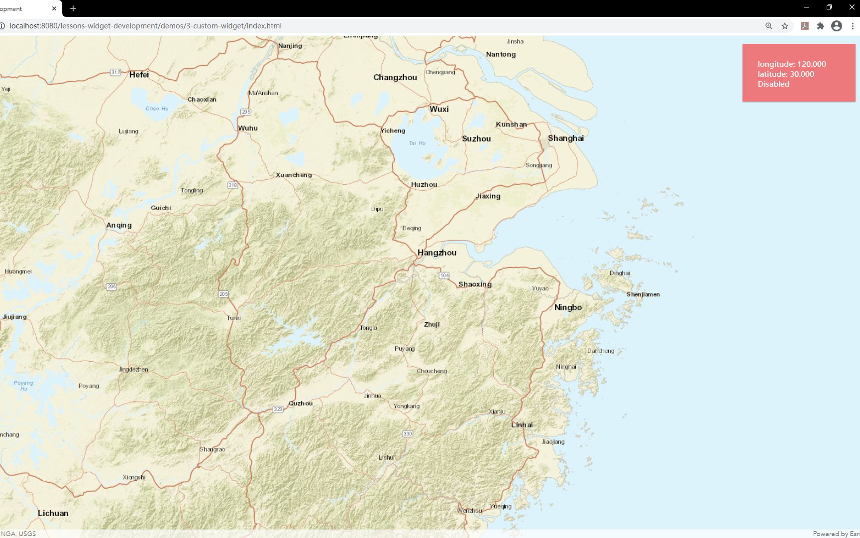 【ArcGIS JS API 小课堂】微件开发