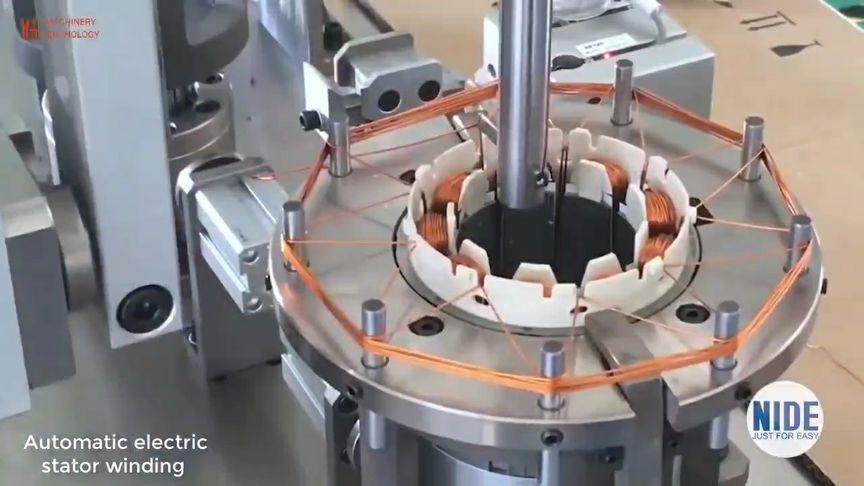 电机绕线加工制造全过程