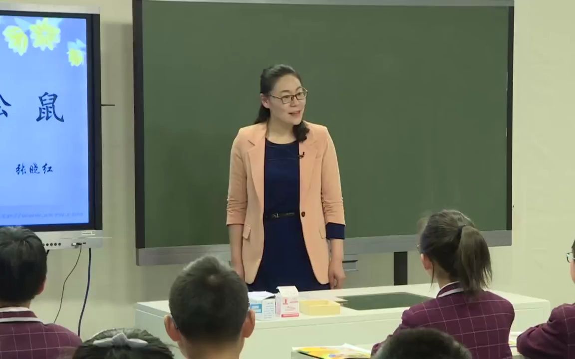 《松鼠》-张晓红-南京-有PPT 51备课 部编版小学语文 省级公开课 优质...