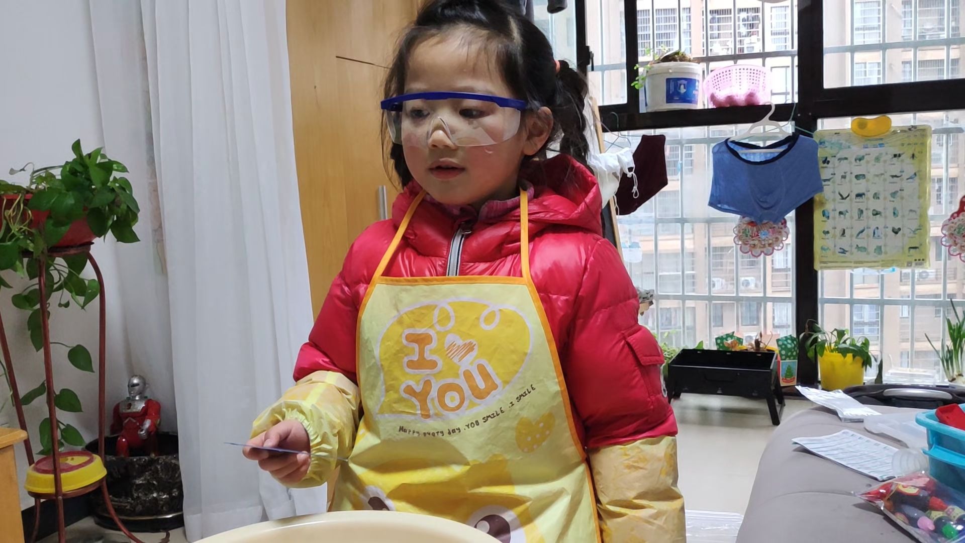 科学小实验:热水冷水交换小实验