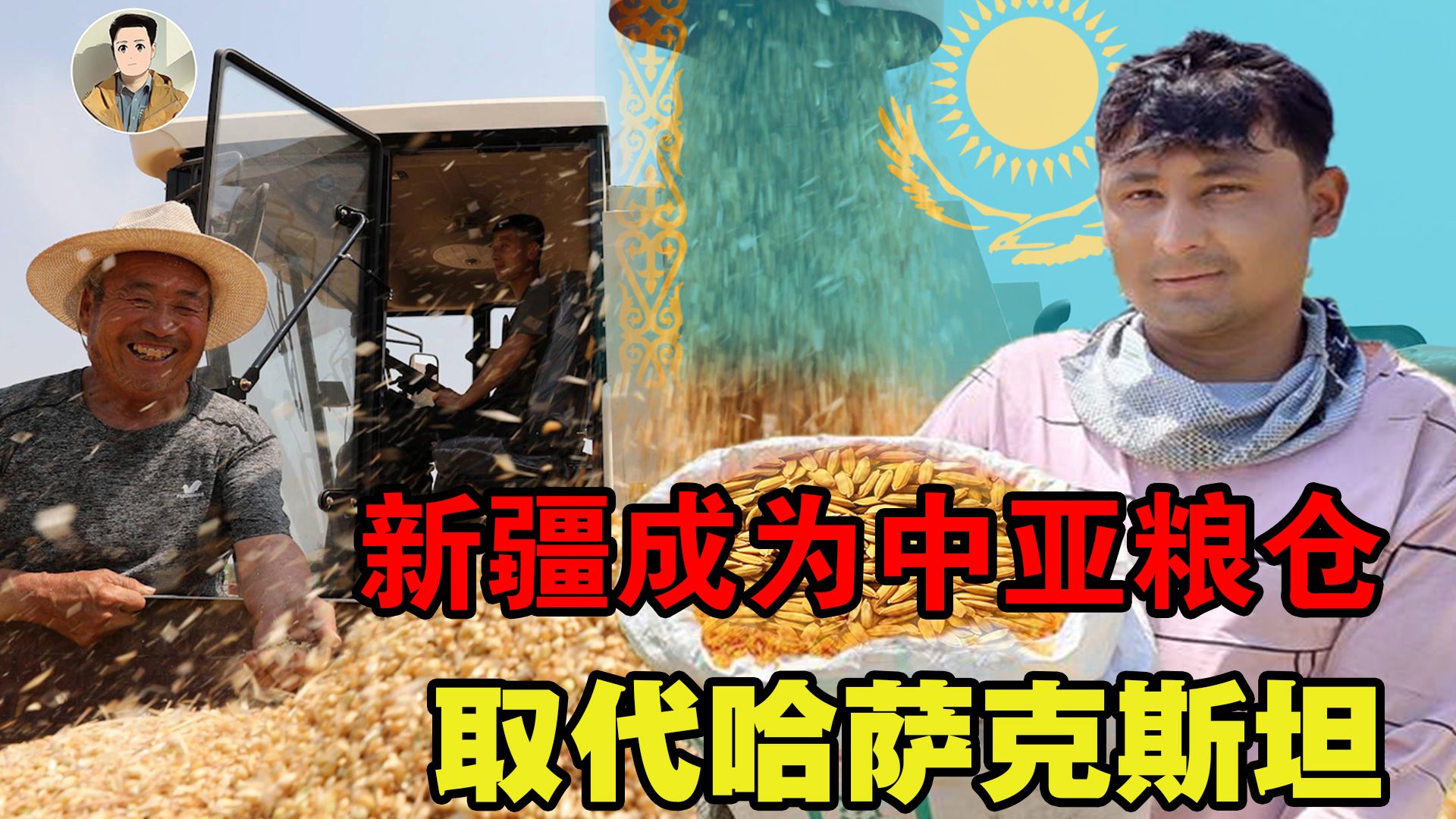 新疆取代哈萨克斯坦粮仓位置,谷物产量超越中亚各国!如何做到的