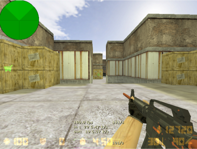 CS1.6 M4A1 Nitro主题皮肤