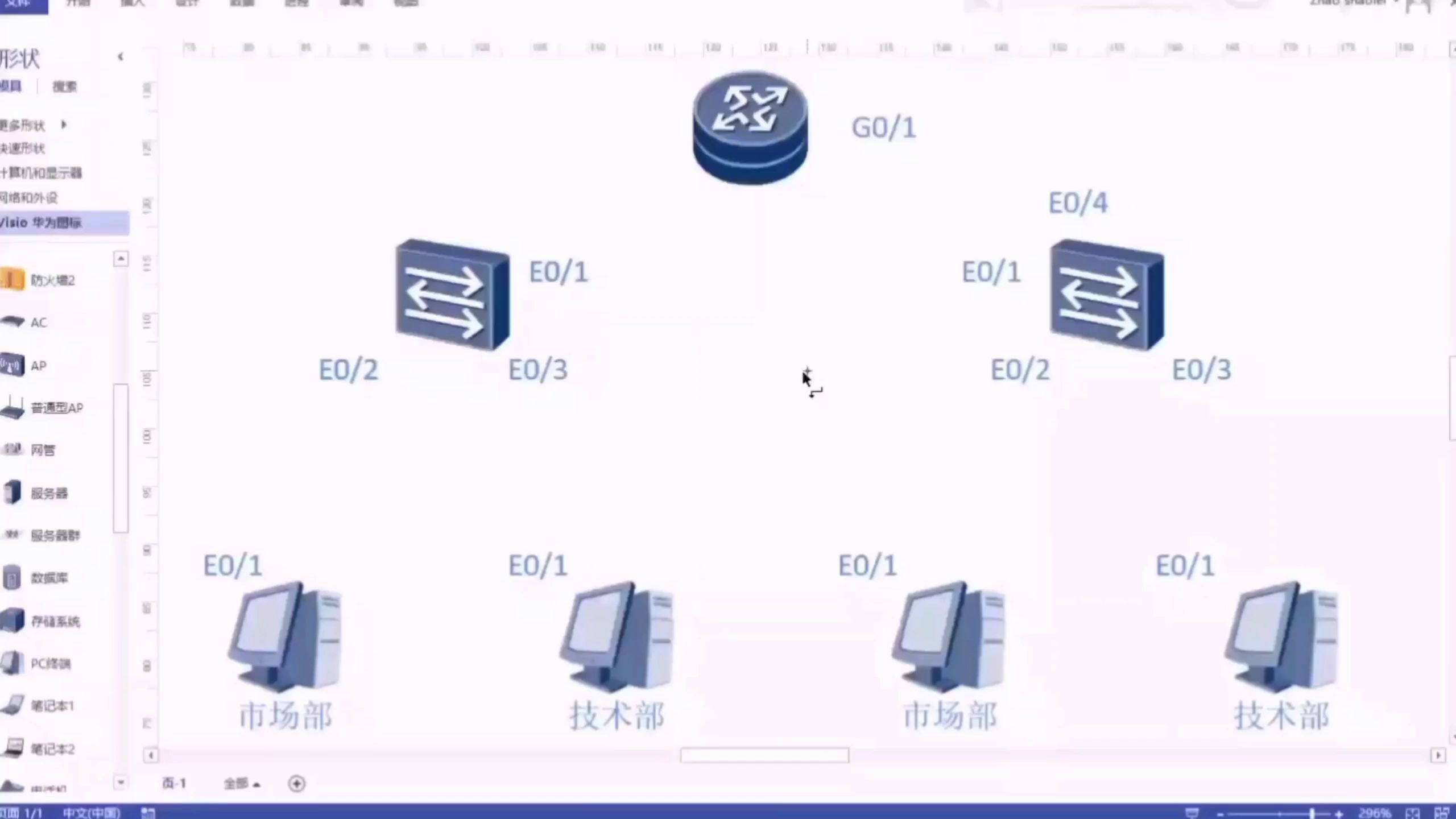 [IE-LAB]三十秒学会划分VLAN的两种方法 华为基础知识 名师精讲