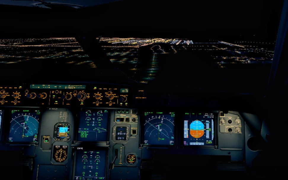 [白菜/XP11]AMJ上海浦东地景抢先体验版 最强夜景上海 夜间效果预览[...