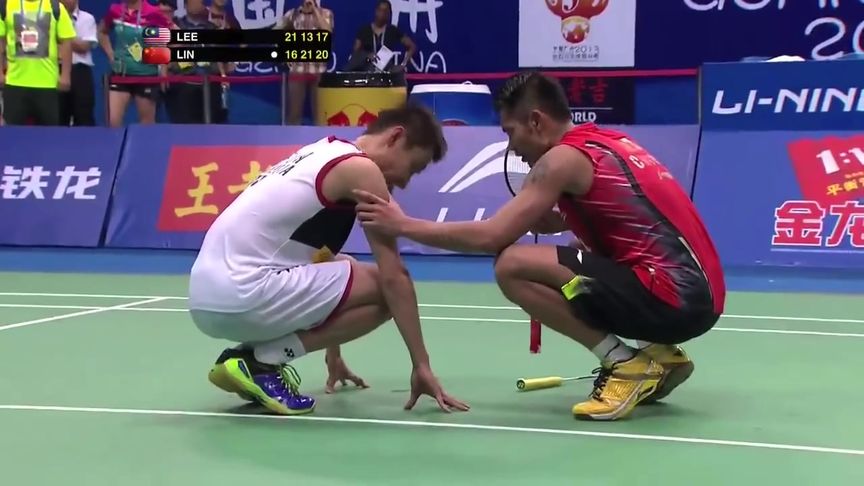 持外卡创造奇迹!林丹vs李宗伟,2013世锦赛男单决赛集锦