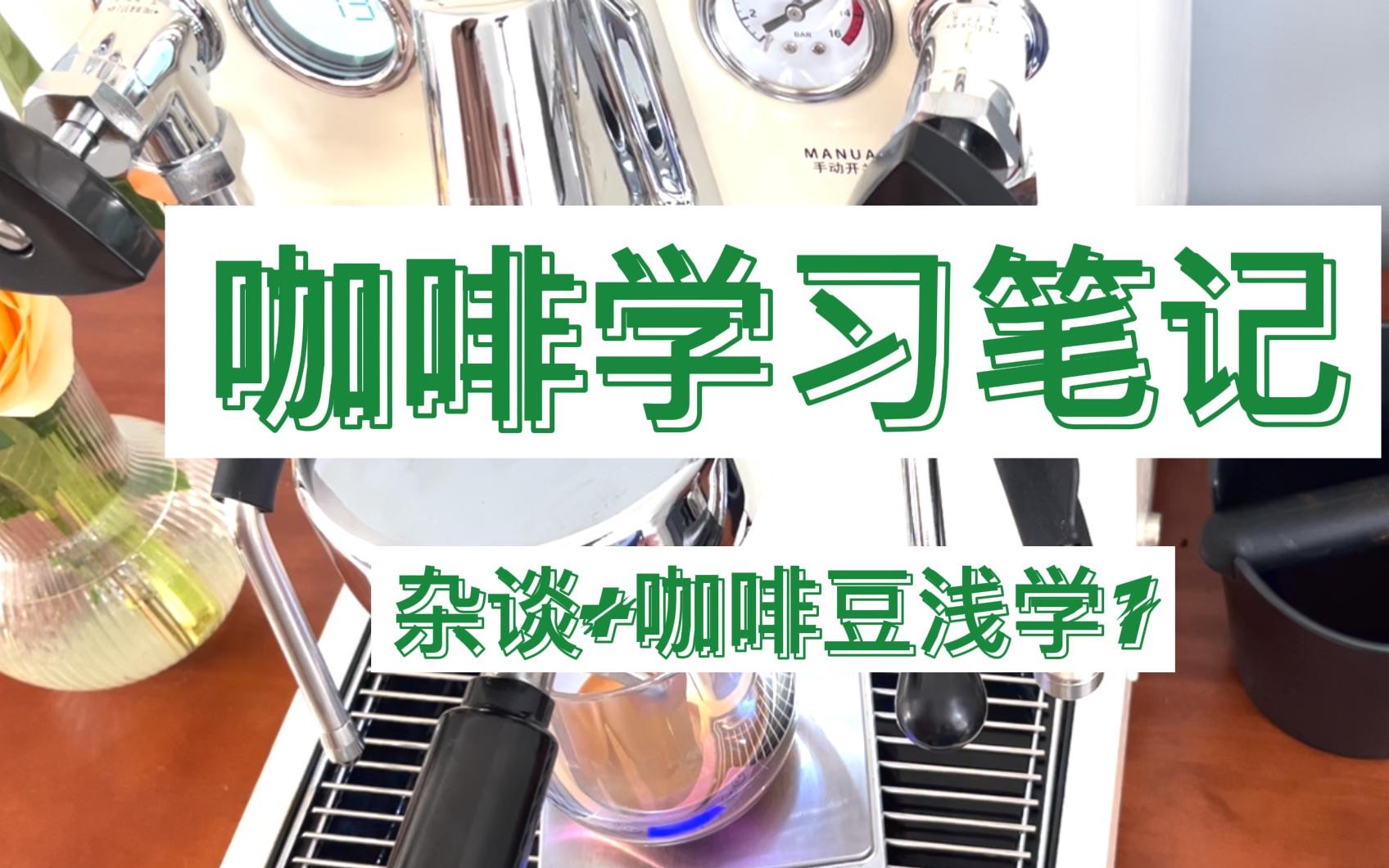 【咖啡学习笔记】杂谈(我对咖啡行业的理解)+咖啡豆浅学1(阿拉比卡豆...