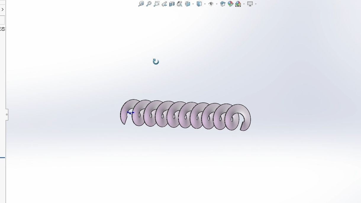 solidworks如何绘制可展开的蛟龙螺旋叶片钣金