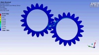 Ansys 齿轮传动模拟 CAE