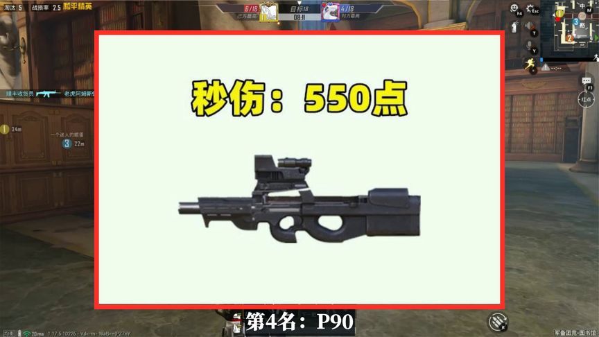 现版本全自动枪械秒伤排行榜,它们才是版本的神,P90仅排第四