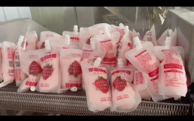 早餐粥食品巴氏杀菌机,提高效率,连续水浴杀菌冷却袋装草莓奶昔、...