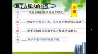 攻克离子方程式的书写