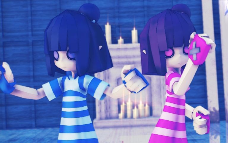 【凹凸世界MMD】姐妹花的谎言与玩偶[模型测试]