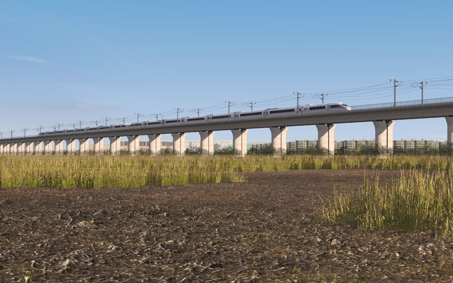 【实况模拟列车2019】哈大高铁 原速 POV