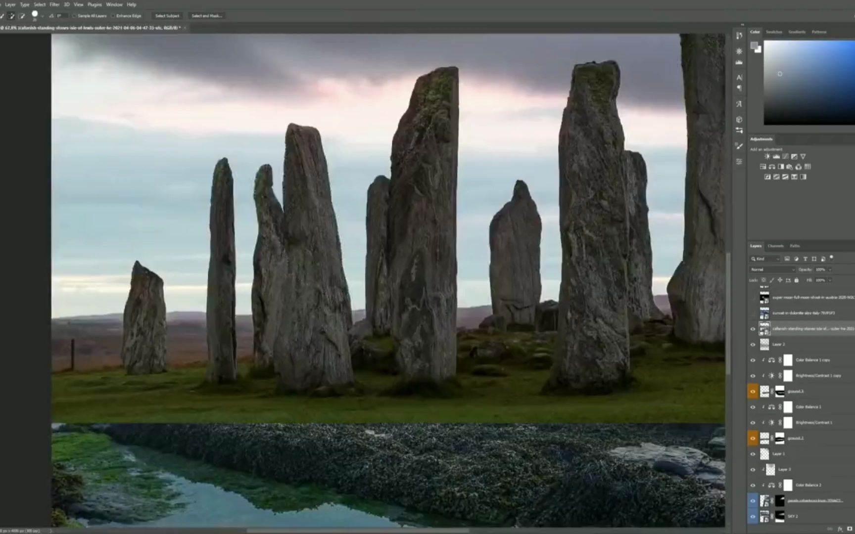 Ps进阶教程:教你用Ps合成暗黑场景(城堡)