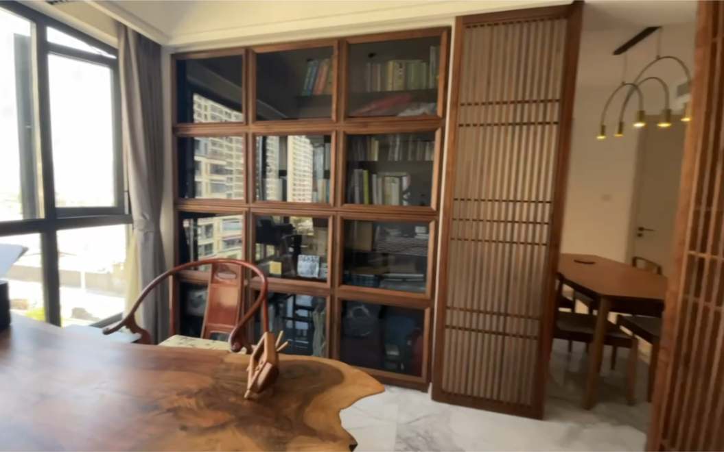30秒带你看132方全屋实木定制